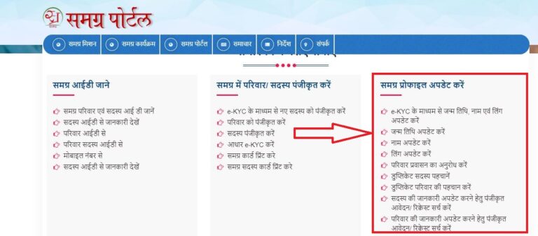 Samagra Portal MP: SSSM ID Apply Online, Search by Name & Mobile No.